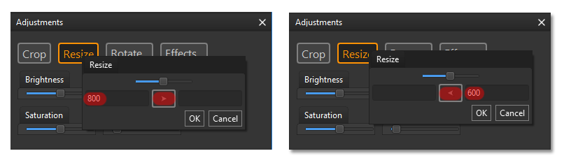 How to quickly resize many images